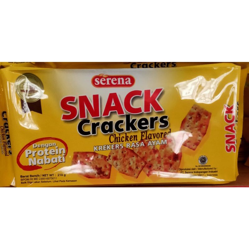 Jual Serena snack Cracker rasa ayam 210g | Shopee Indonesia
