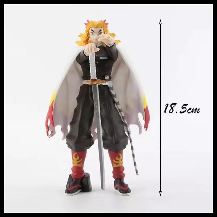 Jual Action Figure Kyojuro Rengoku Kimetsu No Yaiba Demon Slayer ...
