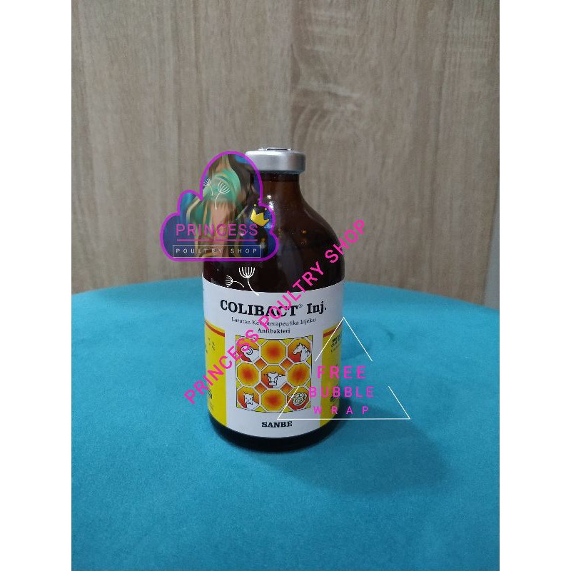 Jual COLIBACT Injeksi 100 ml - Obat Infeksi Saluran Pencernaan, Saluran ...