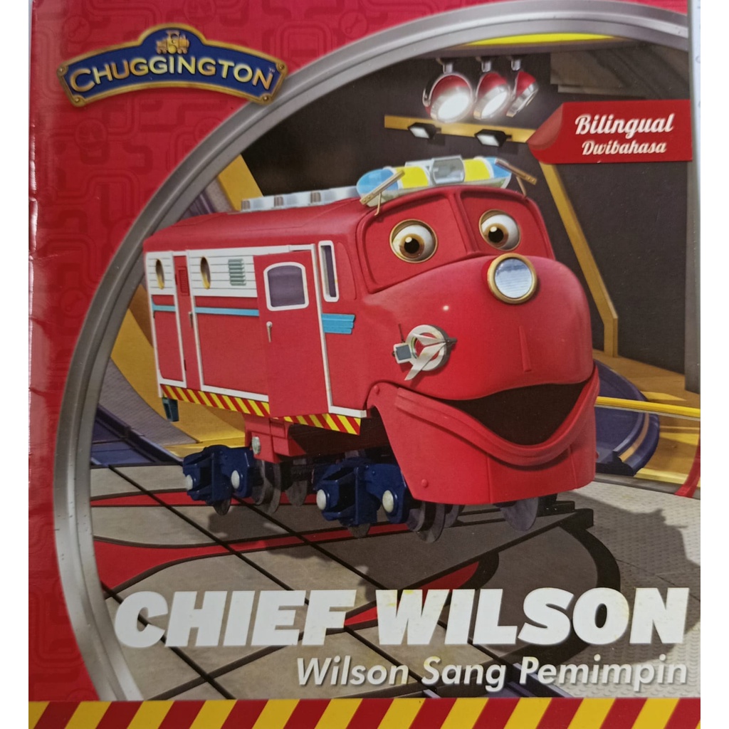 Jual Buku cerita anak Chuggington Wilson Sang Pemimpin bilingual ...