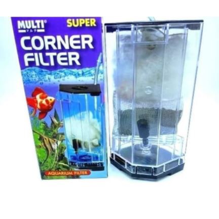 Jual Corner Filter super multi / filter aquarium sudut / corner filter ...