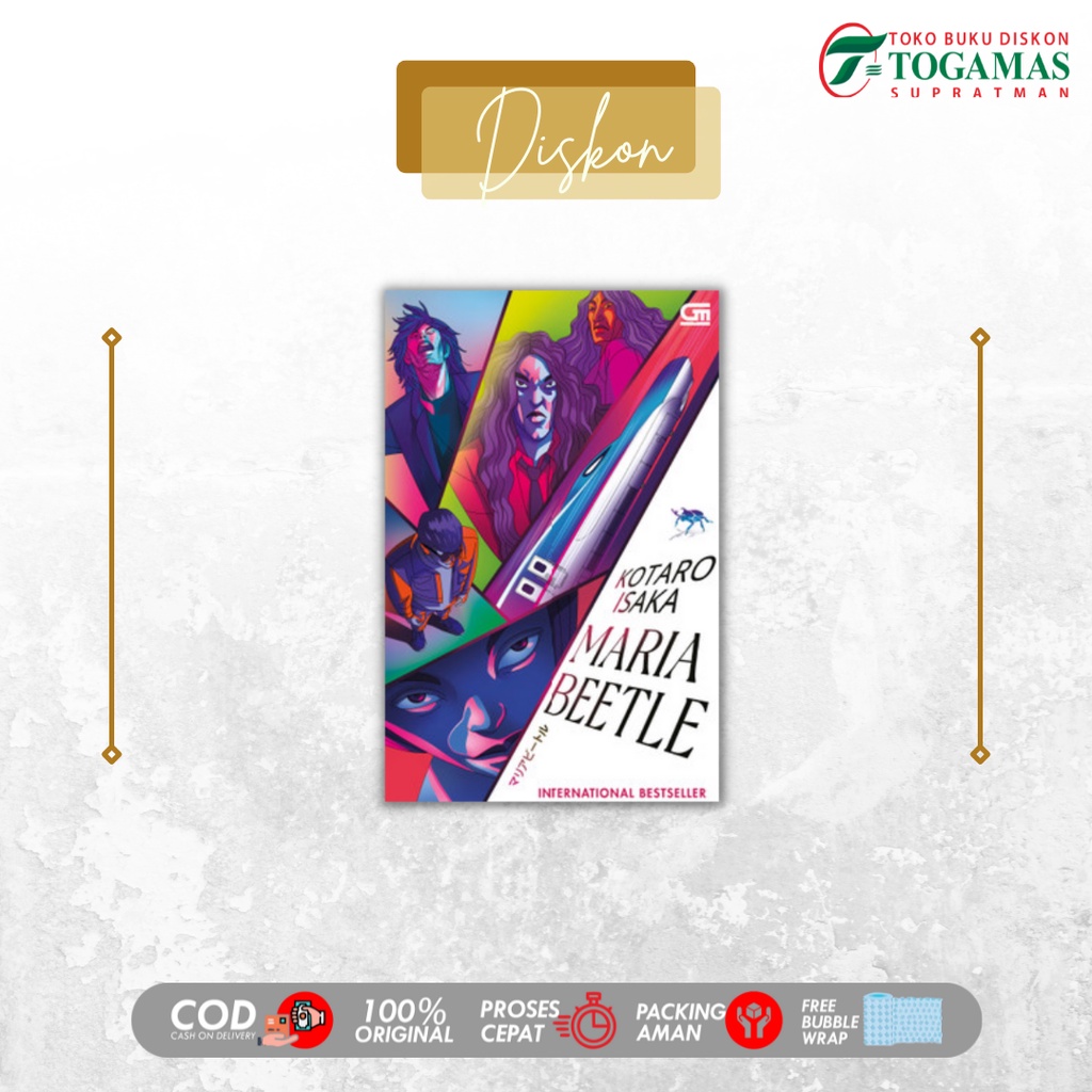 Jual NOVEL MARIA BEETLE - KOTARO ISAKA | Shopee Indonesia