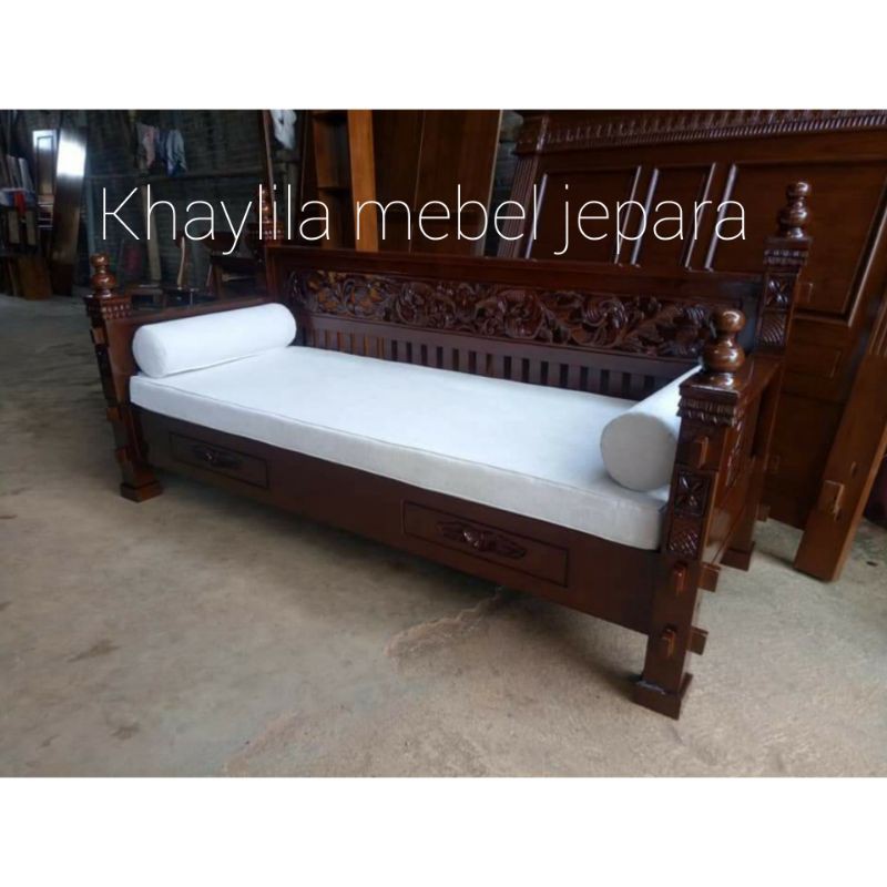 Jual kursi risban resban ukir mebel meubel furnitur asli jepara murah ...