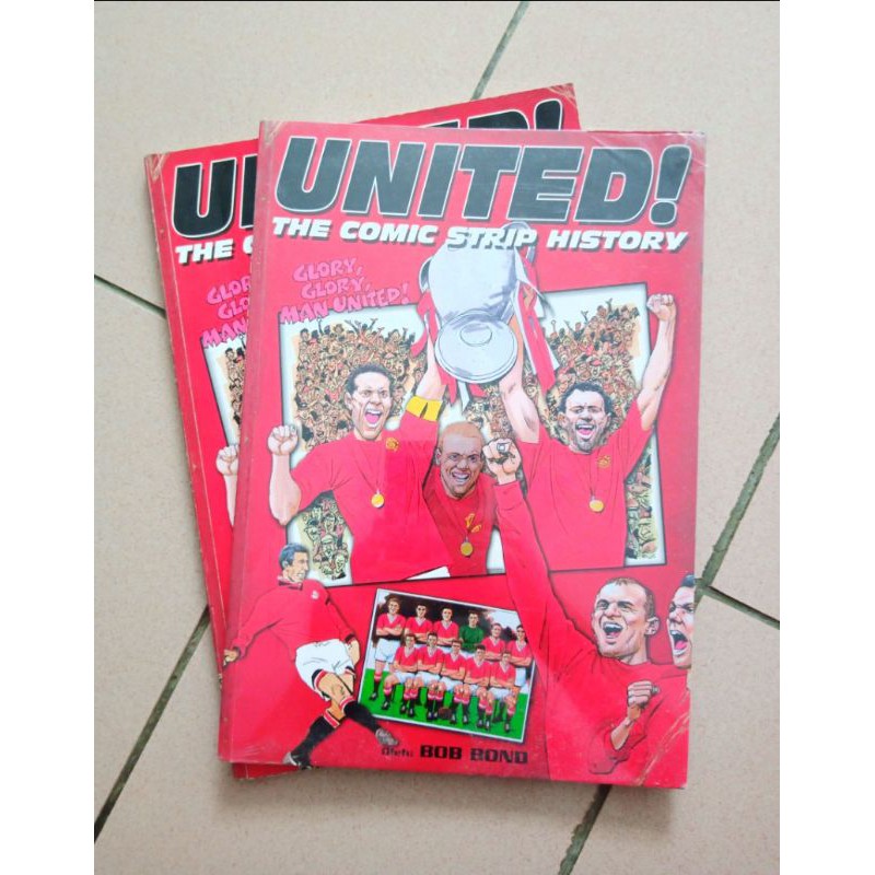 Jual Manchester United: The Comic Strip History | Shopee Indonesia