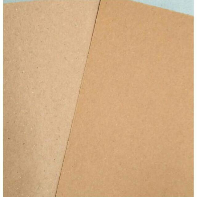 Jual ( 100 Lembar ) Kraft Liner 275 Gsm / 280 Gsm / Kertas Samson Uk A4 ...