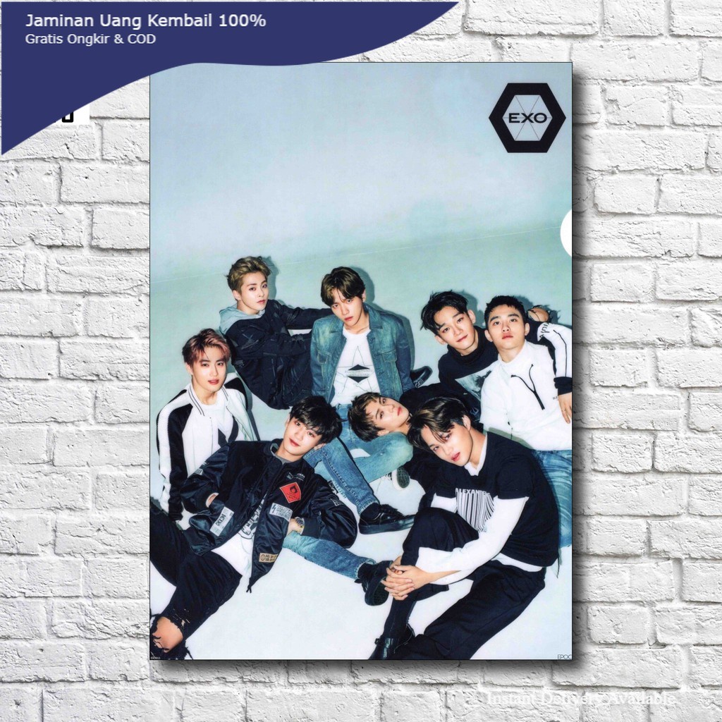 Jual Poster EXO A3+ EXO011 | Shopee Indonesia