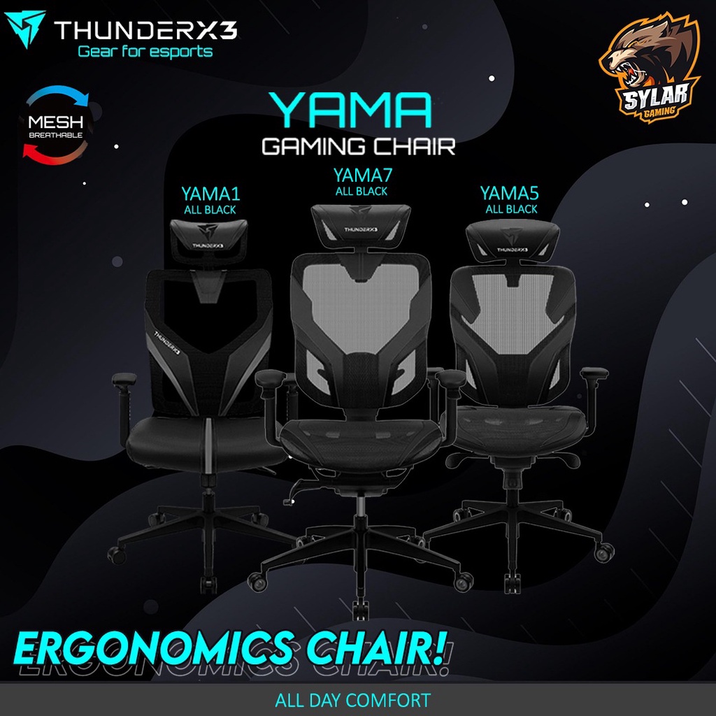 Jual ThunderX3 YAMA Series Ergonomics Gaming Chair | Shopee Indonesia