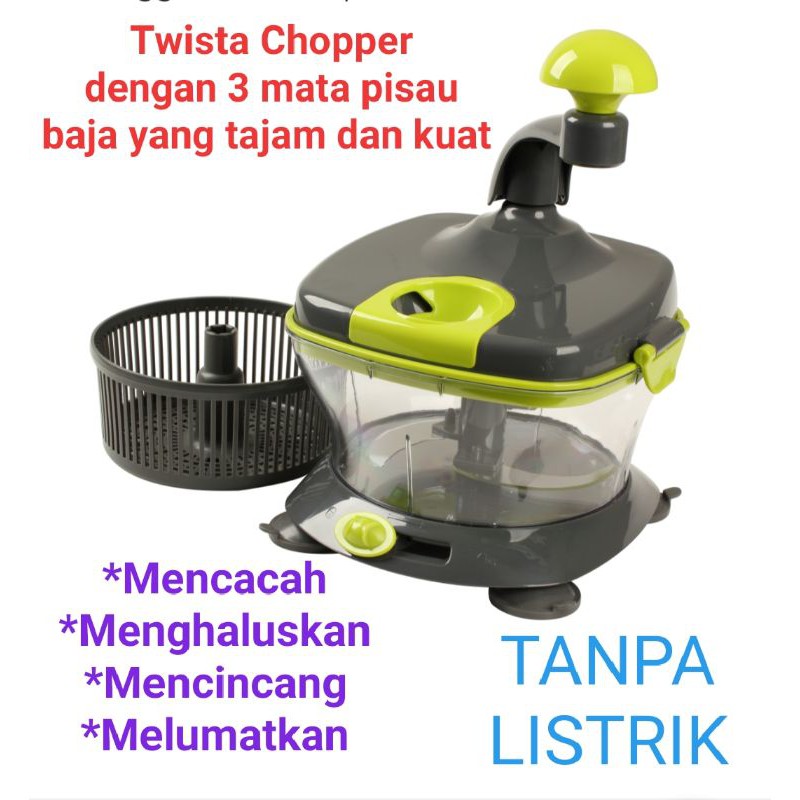 Jual Aneka Chopper blender bumbu Twista Chopper, RotoMac, Cypruz ...