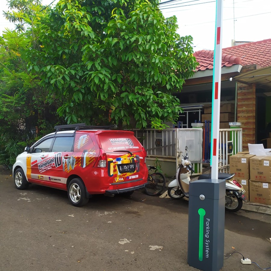 Jual Paket Palang Parkir Sistem Struk Tiket+ Sistem Member Card 