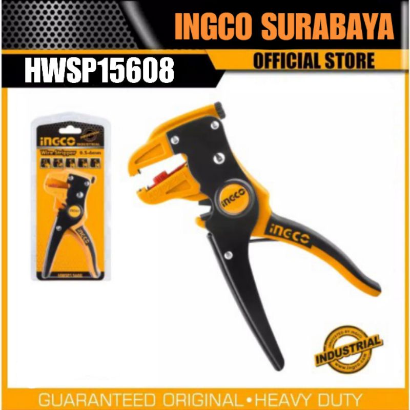 Jual INGCO HWSP15608 WIRE STRIPPER TANG KUPAS POTONG PENGUAPS PEMOTONG ...