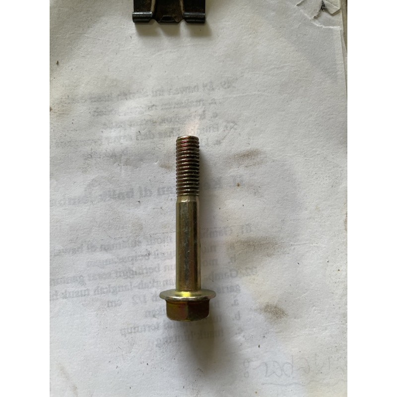 Jual BAUT FLANGE M8 x 50 BAUT TAPAK / BAUT TOPI /FLANGE BOLT KUNCI 12 pjg 5 CM | Shopee Indonesia