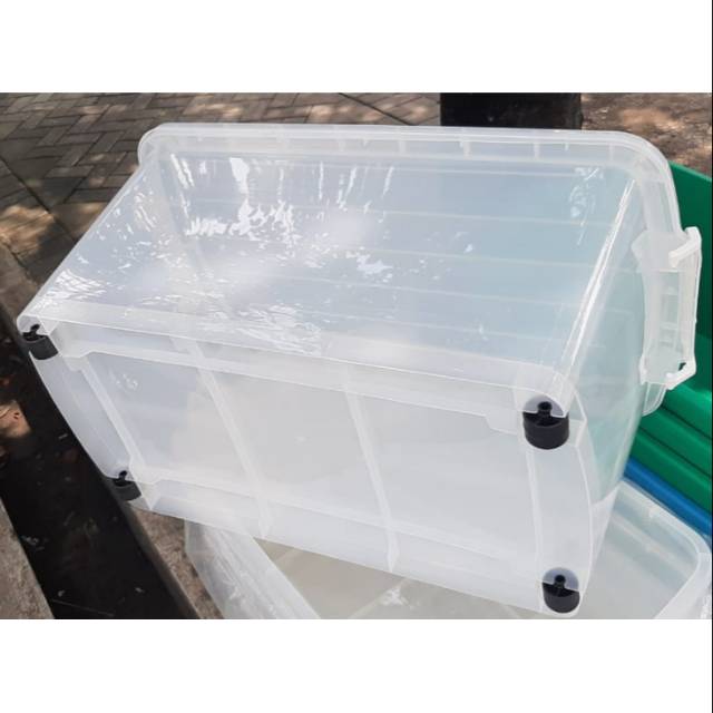 Jual Box Container 90 Liter FuLL Transparan | Shopee Indonesia