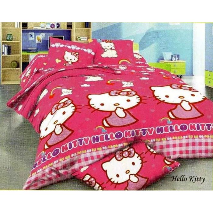 Jual READY! SPREI ROMEO UKURAN 100 X 200 - HELLO KITTY | Shopee Indonesia