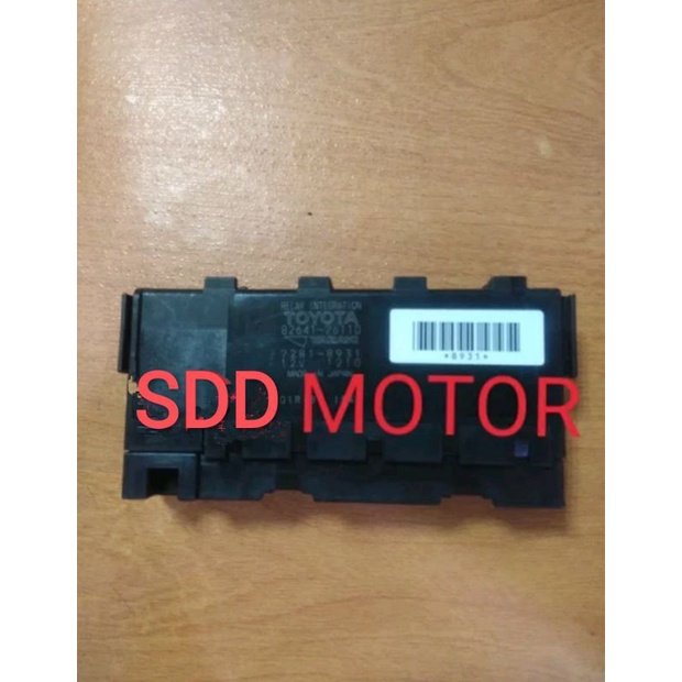 Jual RELAY RILEY INTEGRATION TOYOTA HIACE ORIGINAL ASLI 82641-26110 ...