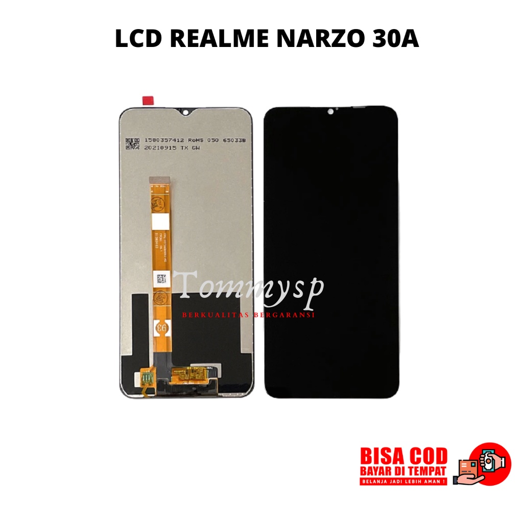 Jual LCD REALME NARZO 30A RMX3171 FULLSET TOUCHSCREEN ORIGINAL | Shopee ...