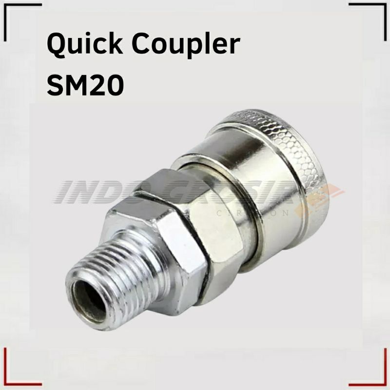 Jual Coupler SM20 Kopler Sambungan Konektor Kompresor | Shopee Indonesia