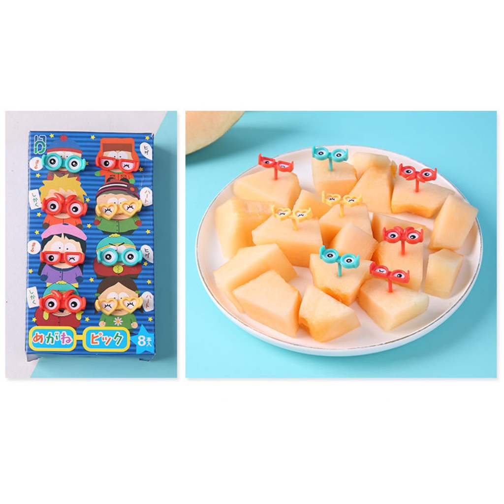 Jual [LOGU] [PART 1] Tusuk gigi semut, mata, party picks, hiasan bekal ...