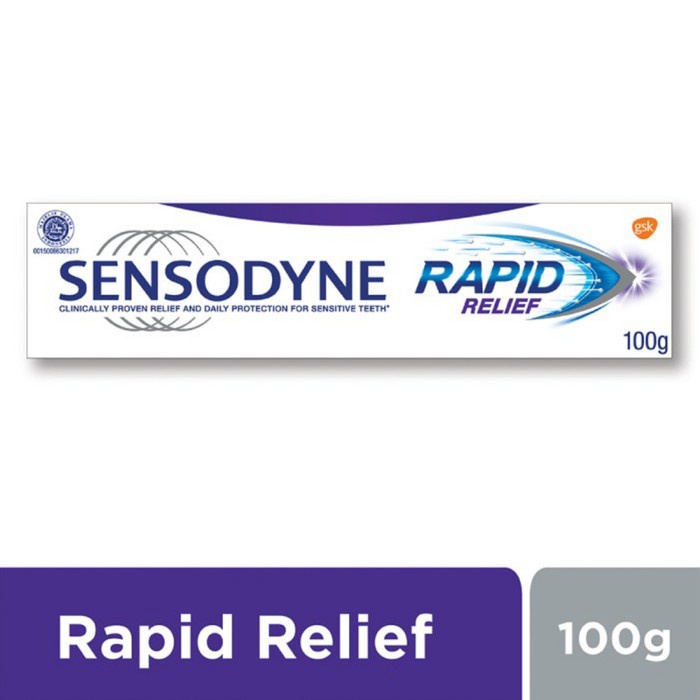 Jual Sensodyne Pasta Gigi Tooth Paste Rapid Relief 100G | Shopee Indonesia