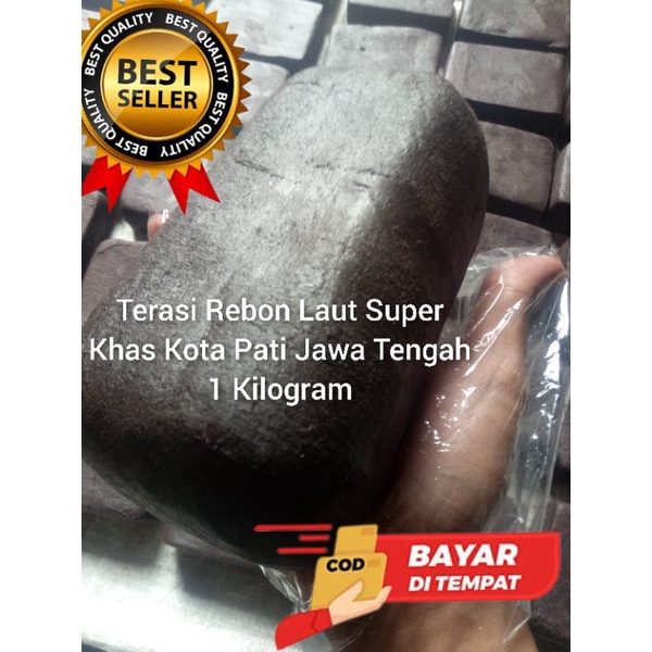 Jual TERASI REBON SUPER - TERASI UDANG SUPER - TERASI ASLI KOTA PATI KEMASAN 1 KILOGRAM | Shopee ...