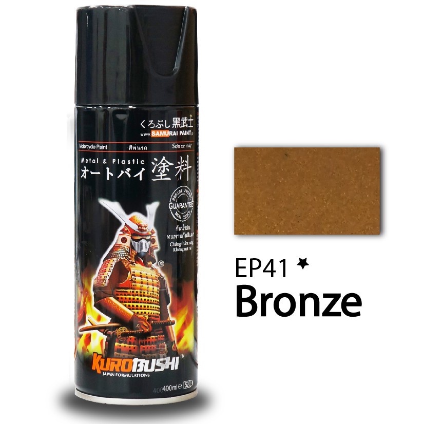 Jual Cat Semprot Pilox Pilok Samurai Paint Kurobushi EP41* Bronze / Perunggu / Coklat Emas EP 41 ...