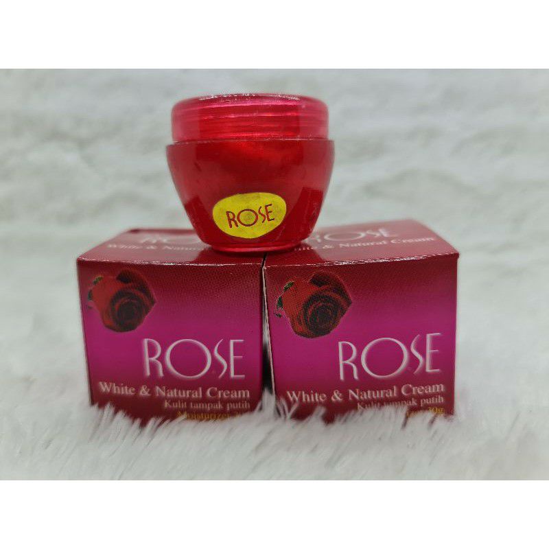 Jual Cream ROSE Holo Emas Super Original Kw 1 (tutup stiker) | Shopee ...