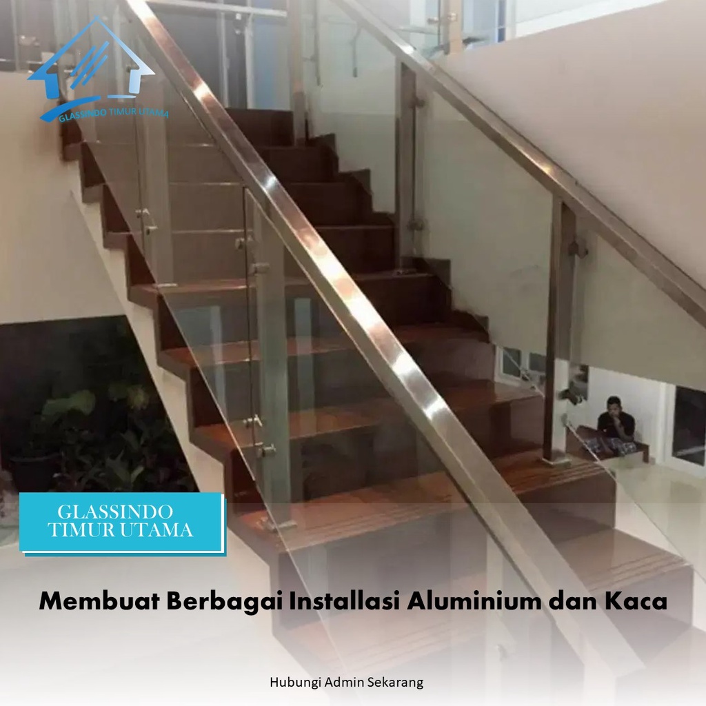 Jual Railing Tangga Kaca Minimalist | Shopee Indonesia