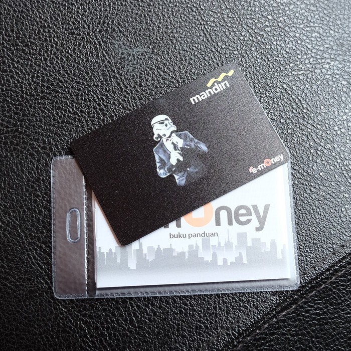 Jual KARTU DEBIT CARD E TOLL Dan E MONEY STORMTROOPER STAR WARS ROBOT ...