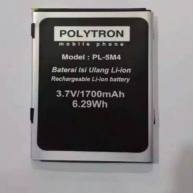 Jual Baterai Handphone Polytron Rocket R1 R2403 PL-5M4 PL5M4 | Shopee ...