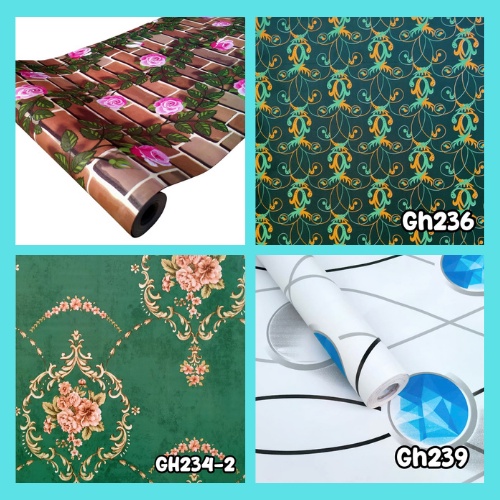 Jual Home Inspiration Wallpaper Sticker Dinding Wallpaper Dinding ...