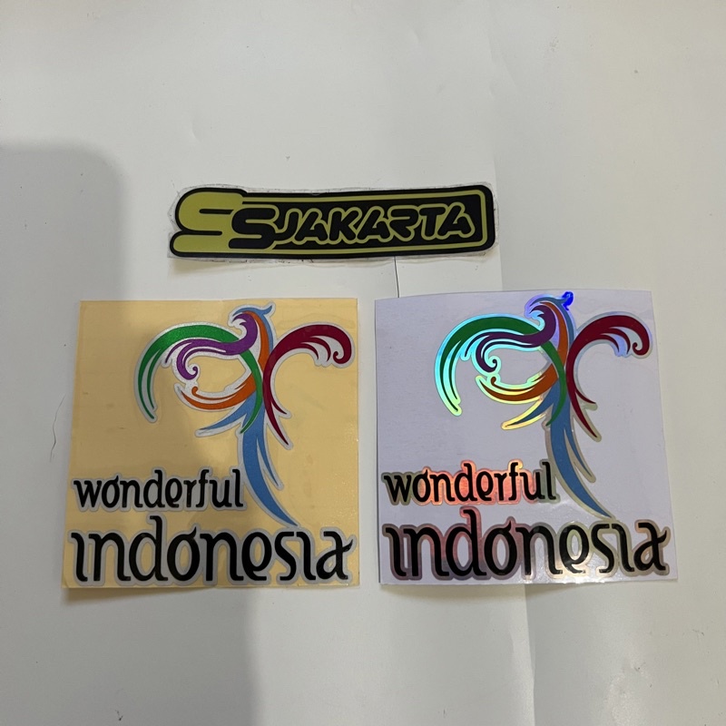Jual STIKER STICKER WONDERFUL INDONESIA CUTTING | Shopee Indonesia