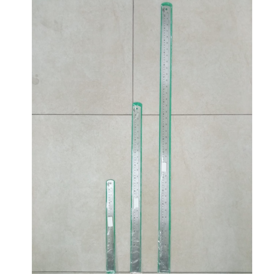 Jual Penggaris Baja / Mistar Baja Stainless Steel ( 30 cm / 60 cm / 100 cm ) Wipro | Shopee ...