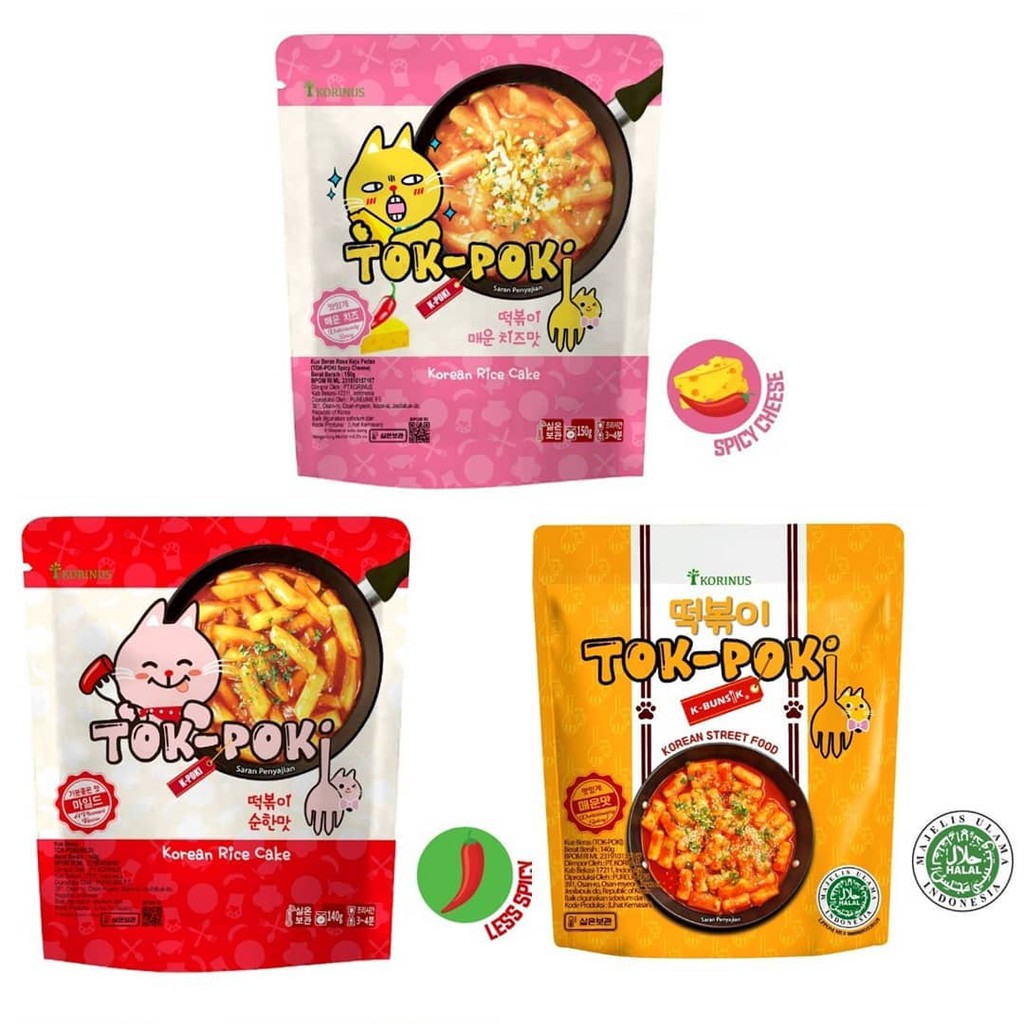 Jual TOKPOKI / TOKPOKI HALAL / KORINUS K - BUNSIK TOKPOKKI /TTEOKBOKKI ...