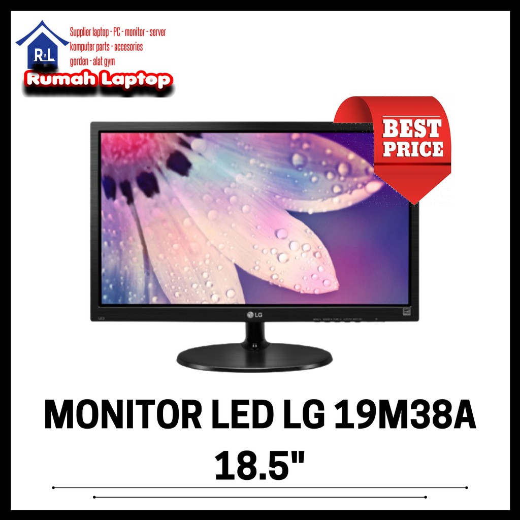 Jual Baru Monitor Led LG 19M38A 19" | Shopee Indonesia