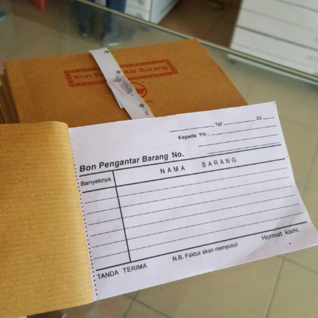 Jual Bon Pengantar Barang ( per lusin) | Shopee Indonesia