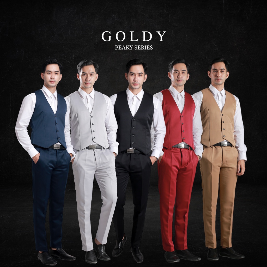 Jual GOLDY - Rompi / Vest & Celana Formal Pria - Peaky Series | Shopee ...