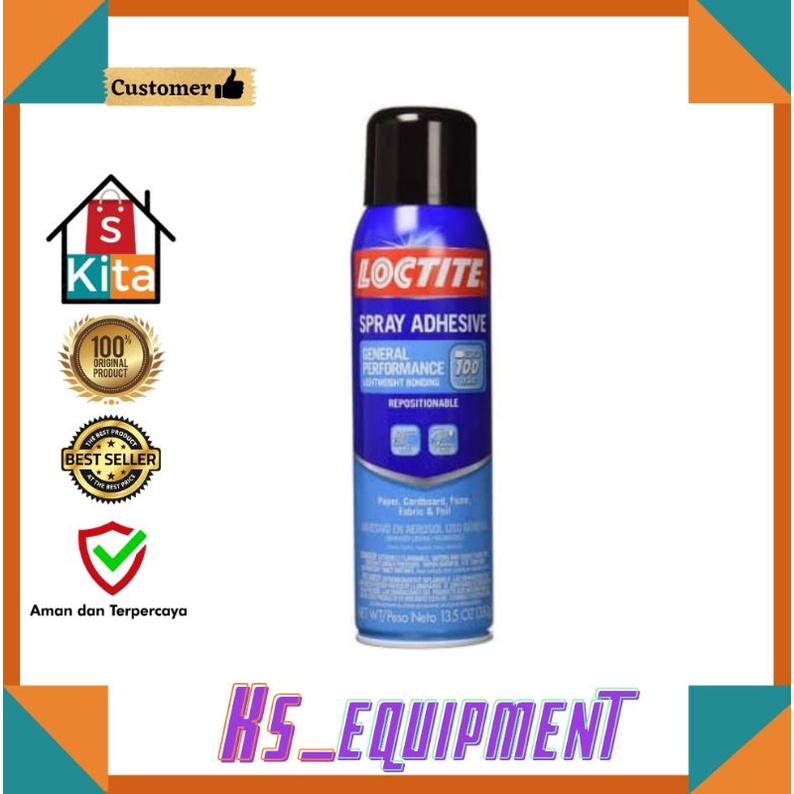 Jual Loctite Lem Semprot 382 Gr lem spray adhesive | Shopee Indonesia