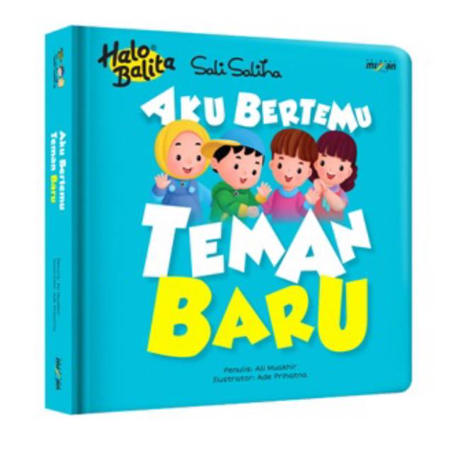 Jual HALO BALITA SALI SALIHA: AKU BERTEMU TEMAN BARU (BOARDBOOK) | Shopee Indonesia