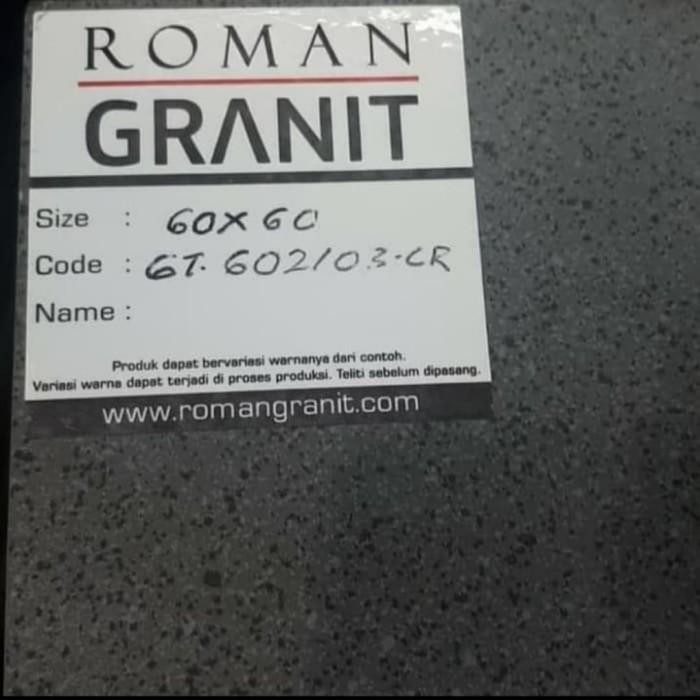 Jual Roman Granit Metropolitan Black / Grey 60x60 KW1 limited stock ...