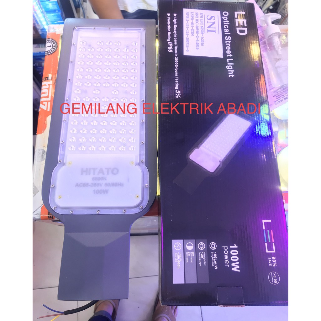Jual Lampu Jalan Pju Led 100 Watt Street Light Mata Banyak 100w Sni