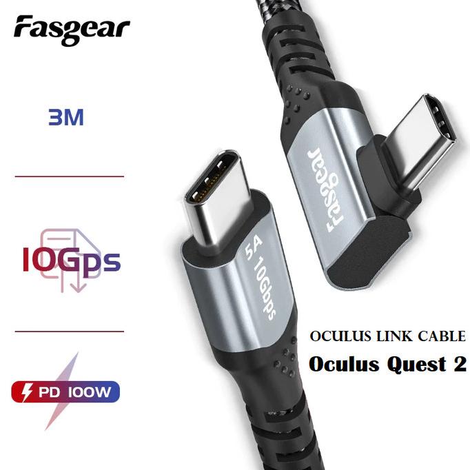 Jual Oculus Link Cable for Oculus Quest - 3M/5M USB type A/C to USB ...