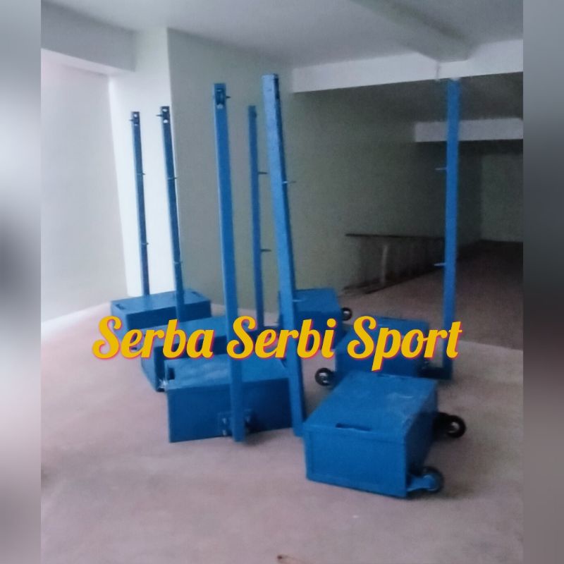 Jual Satu set Tiang Badminton Portable - Portable Tiang Badminton ...