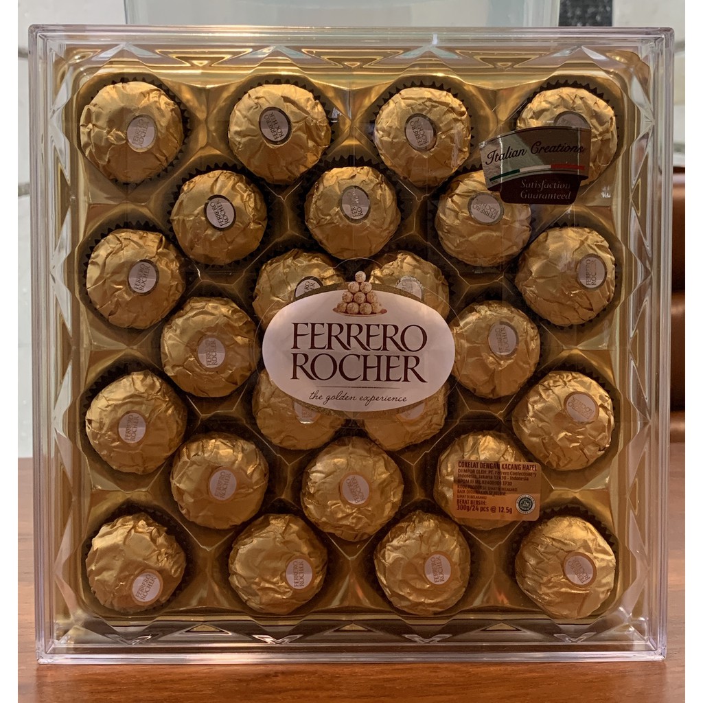 Jual Ferrero Rocher 24 pc premium chocolate | Shopee Indonesia