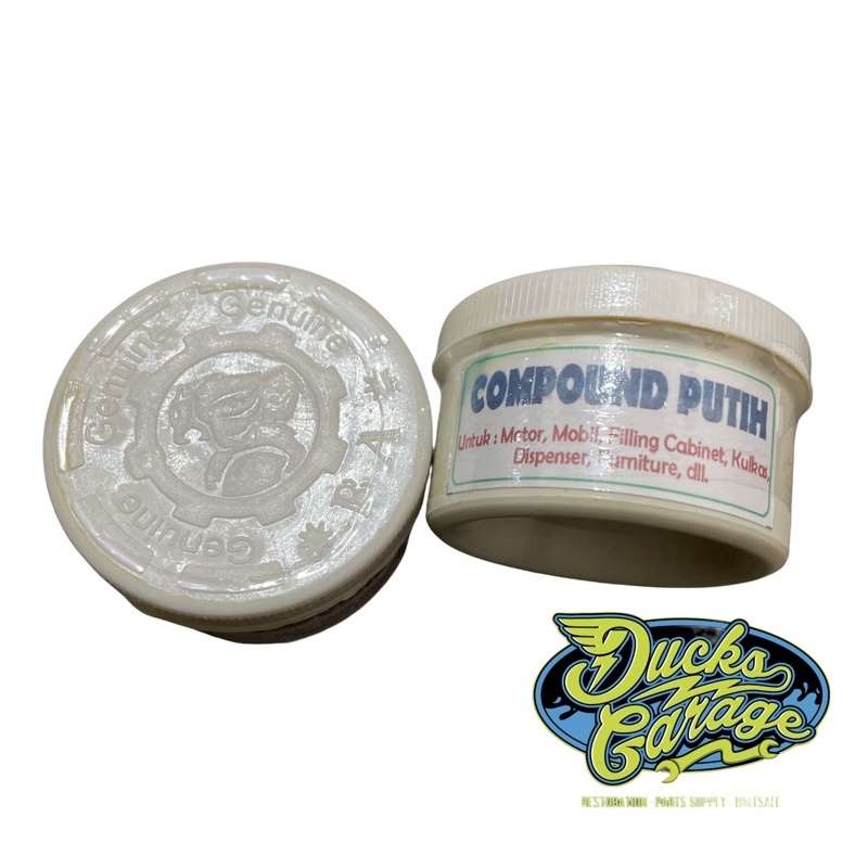 Jual compound kumpon putih pengkilap penghilang baret tipis pada cat ...