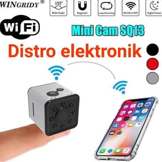 Jual Mini Dv Sq13 Wifi Camera Waterproof Kamera Pengintai Hidden ...
