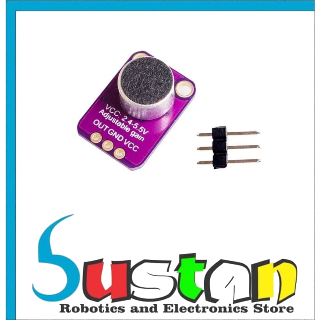 Jual GY-MAX4466 Electret Microphone Amplifier MAX4466 with Adjustable ...