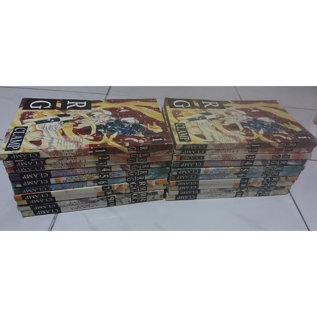 Jual Komik Legenda suci Rg Clamp 1-10 tamat set 3 | Shopee Indonesia