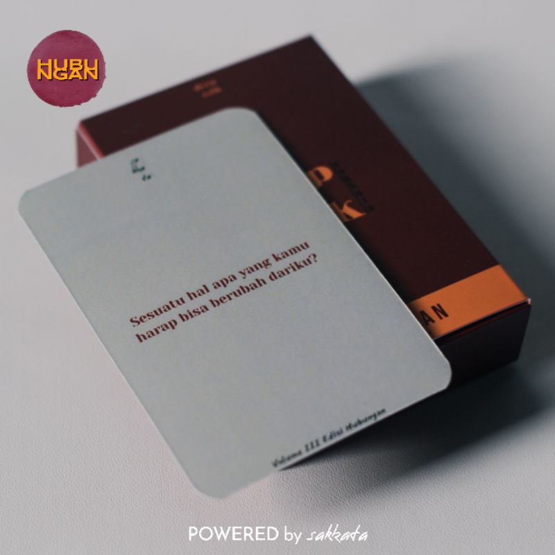 Jual Permainan Kartu Deep Talk Edisi Hubungan - Kartu pertanyaan - Card ...