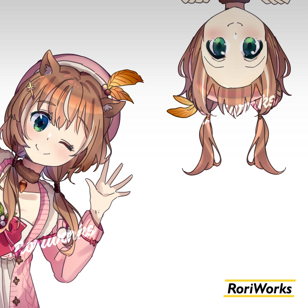 Jual Stiker Anime Intip - Ayunda Risu | hololive | Shopee Indonesia