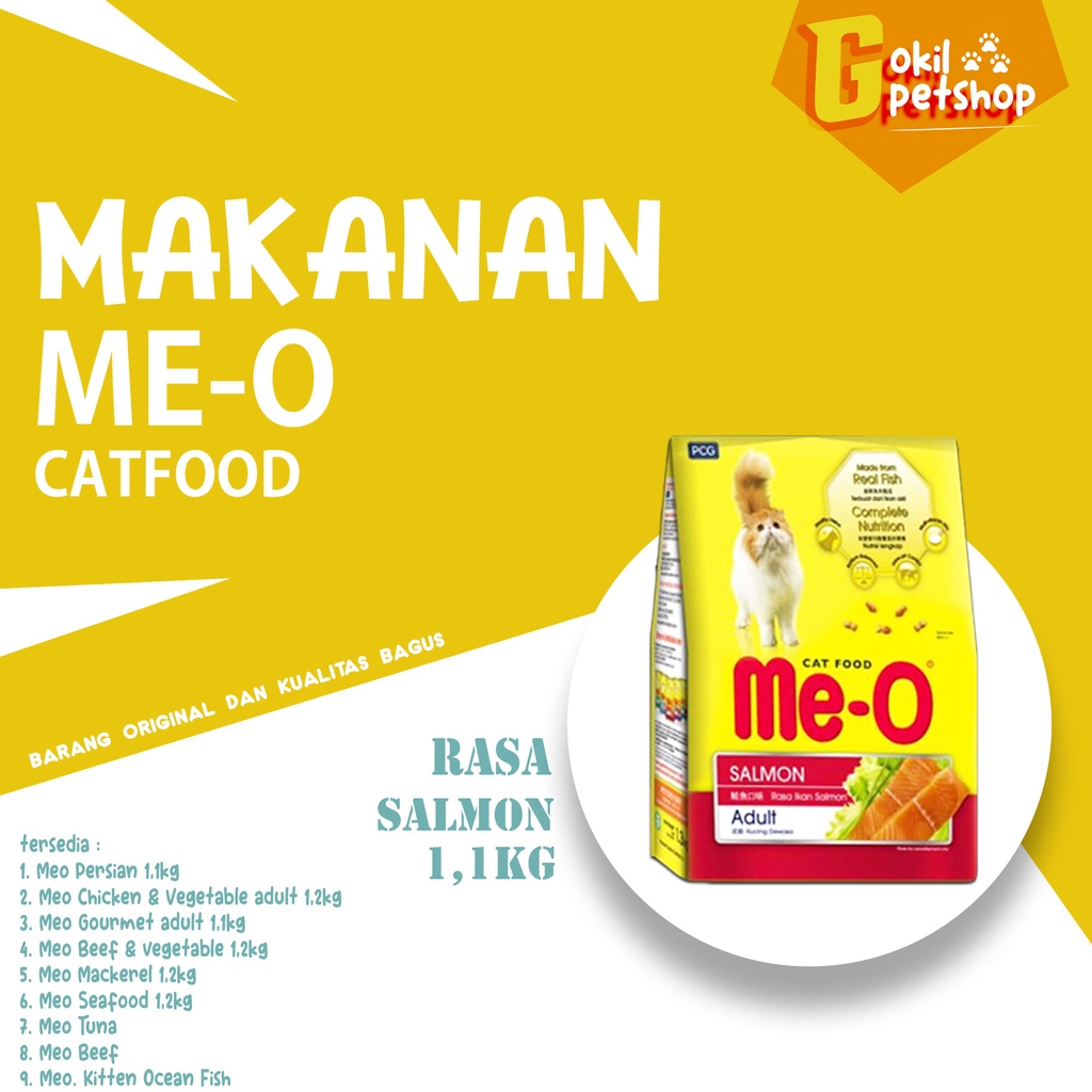 Jual Meo Freshpack Rasa Salmon 1,2kg Makanan Kucing (EKSPEDISI ...