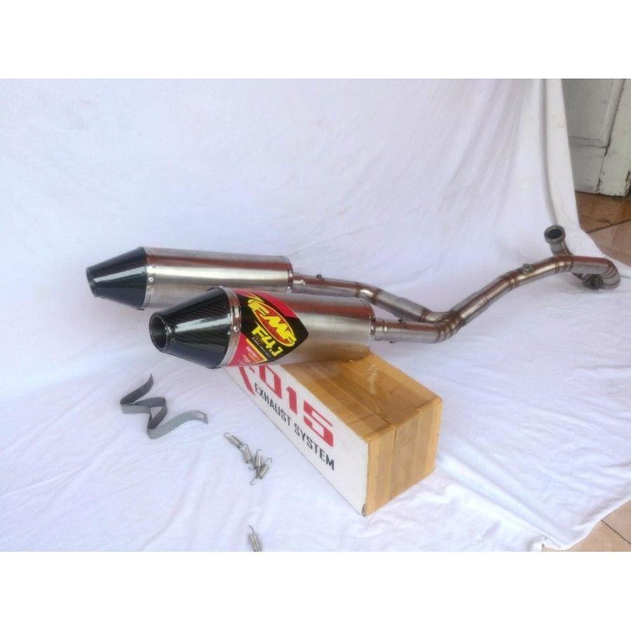 Jual Knalpot FMF Double Kanan Kiri Ful Set Honda CRF 250 Rally Ful ...
